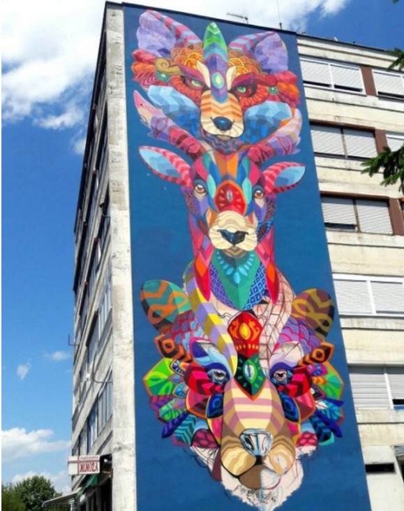 Sisački mural Totem među sedam najboljih u svijetu - Novo.hr